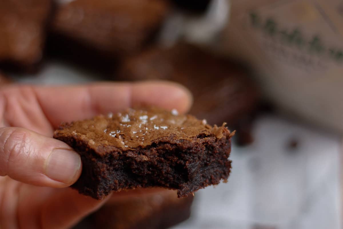 Dark Chocolate Brownies • Hangry Miss