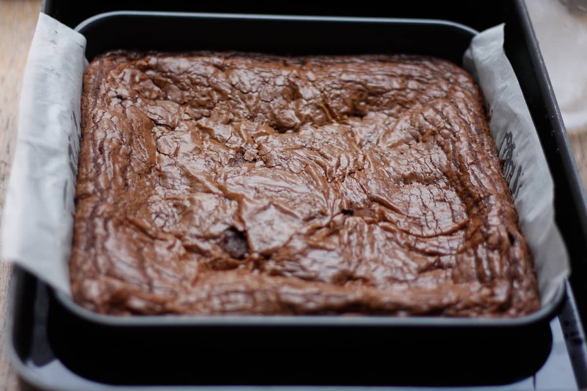 Dark Chocolate Brownies • Hangry Miss