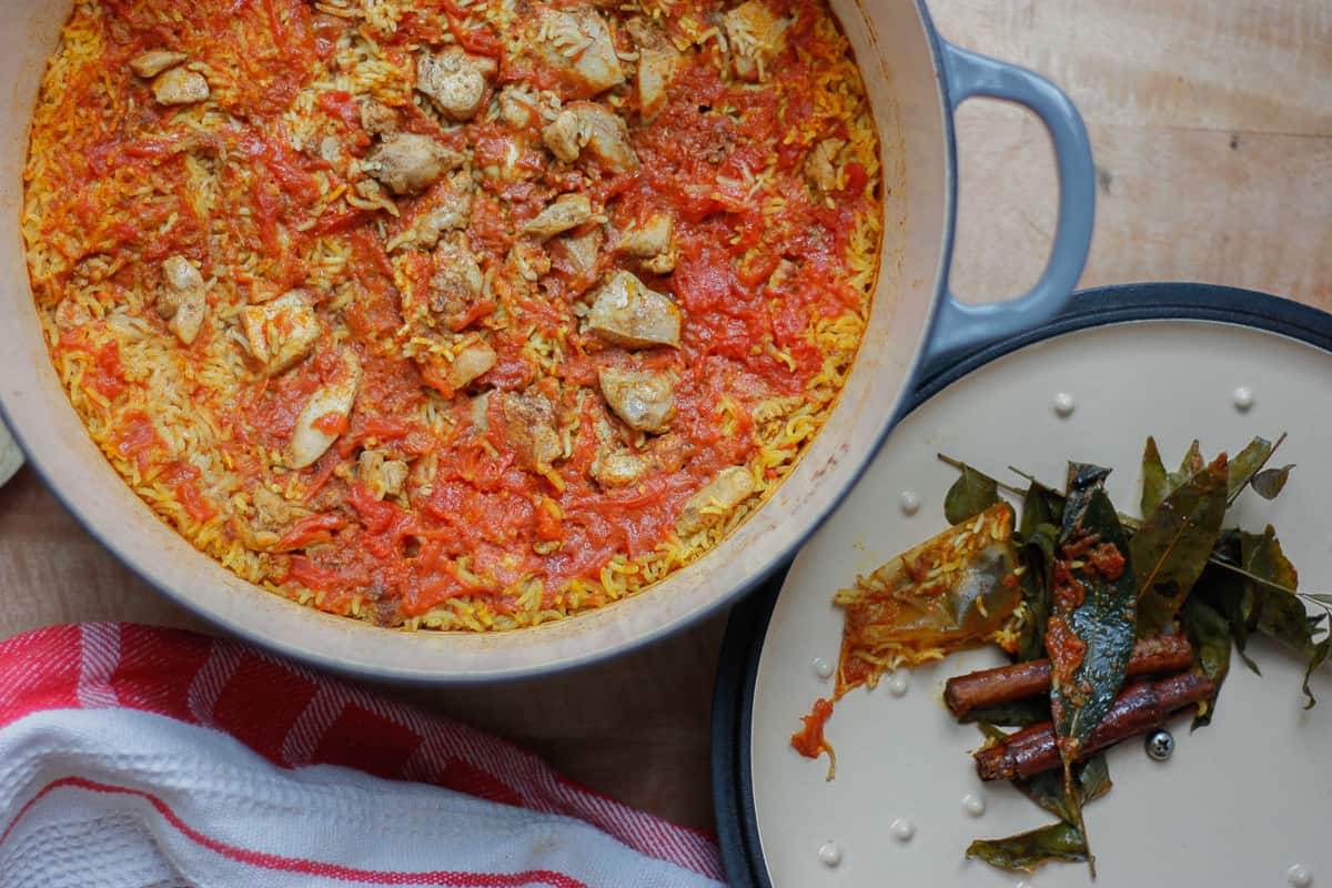 Chicken Pilau (Pulao) • Hangry Miss