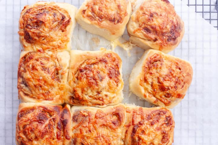 Cheesymite Scrolls • Hangry Miss