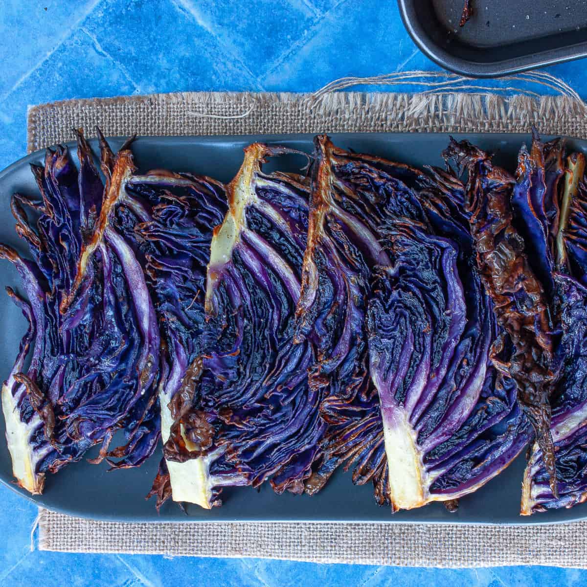 💜Roasted Cabbage • Hangry Miss